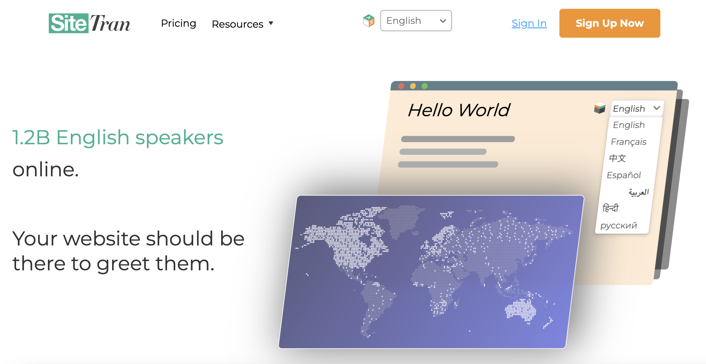 SiteTran - Website Translation Made Easy
